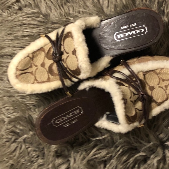 Coach | Shoes | Coach Mules | Poshmark